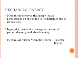 WORK and POWER discussion for grade 8 students | PPTX