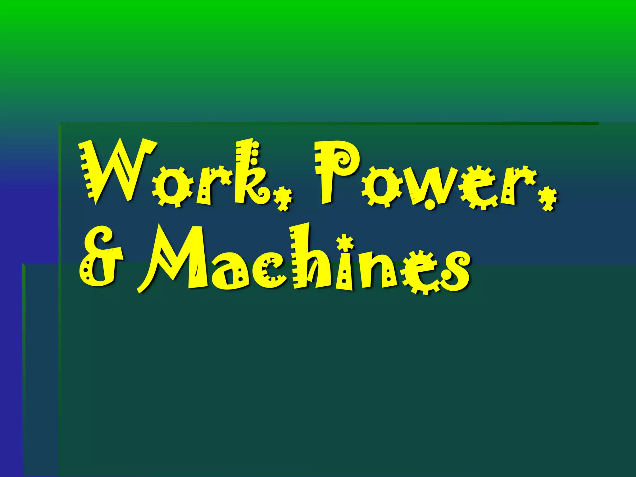 work and power calculate.pdf | Physics | Science