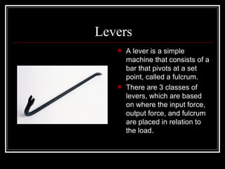 Work and simple machines | PPT