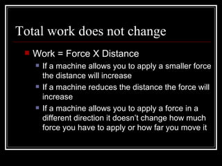 Work and simple machines | PPT