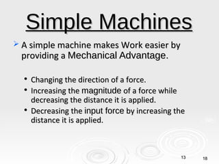 Work and simple_machines | PPT