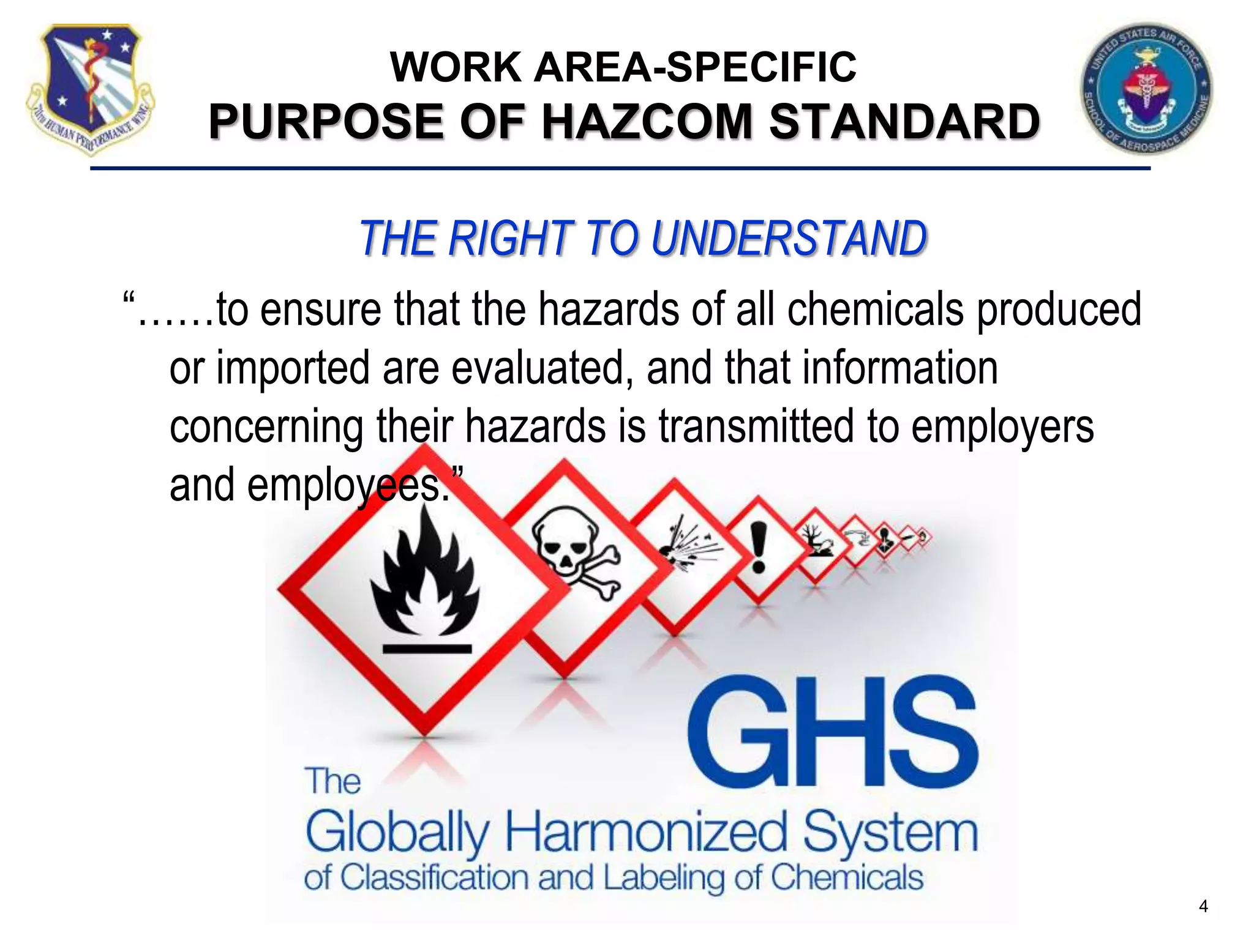 Work Area Specific HAZCOM Training_Weapons | PPTX