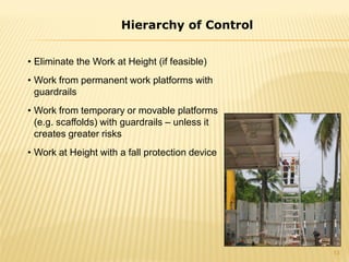 Work at height. The basic needs. | PDF