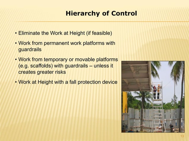 Work at height. The basic needs. | PDF | First Aid | Injuries