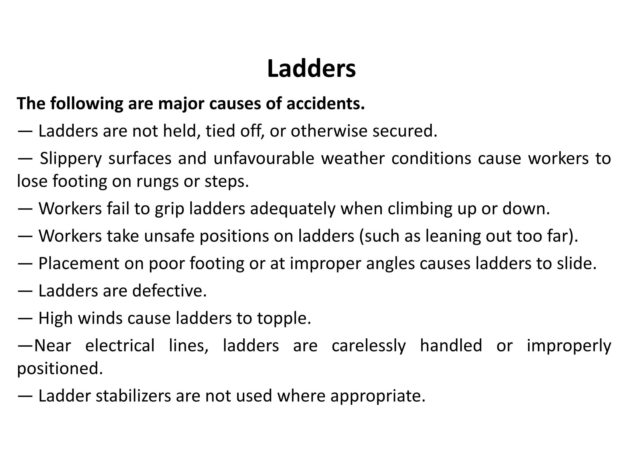 Work at height safety | PPTX