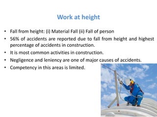Work at height safety | PPTX