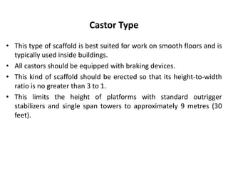Work at height safety | PPTX