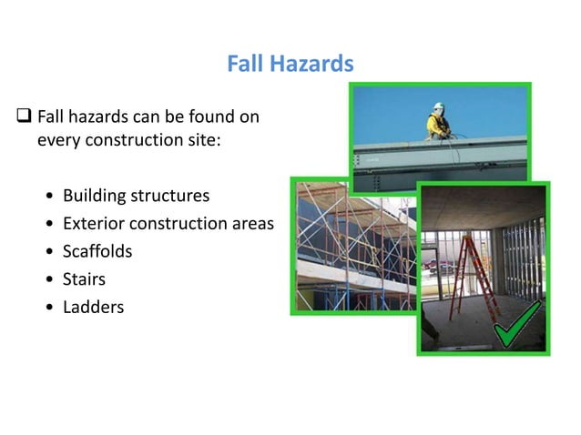 Work at height safety | PPTX | First Aid | Injuries