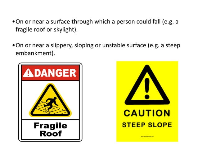 Work at height safety | PPTX | First Aid | Injuries