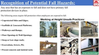Work at height Hazards and its precaution | PPTX
