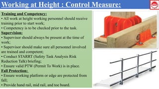 Work at height Hazards and its precaution | PPT