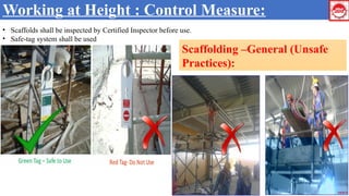 Work at height Hazards and its precaution | PPTX
