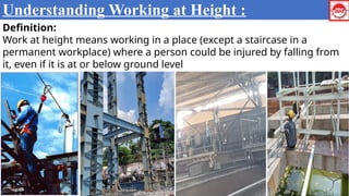 Work at height Hazards and its precaution | PPTX