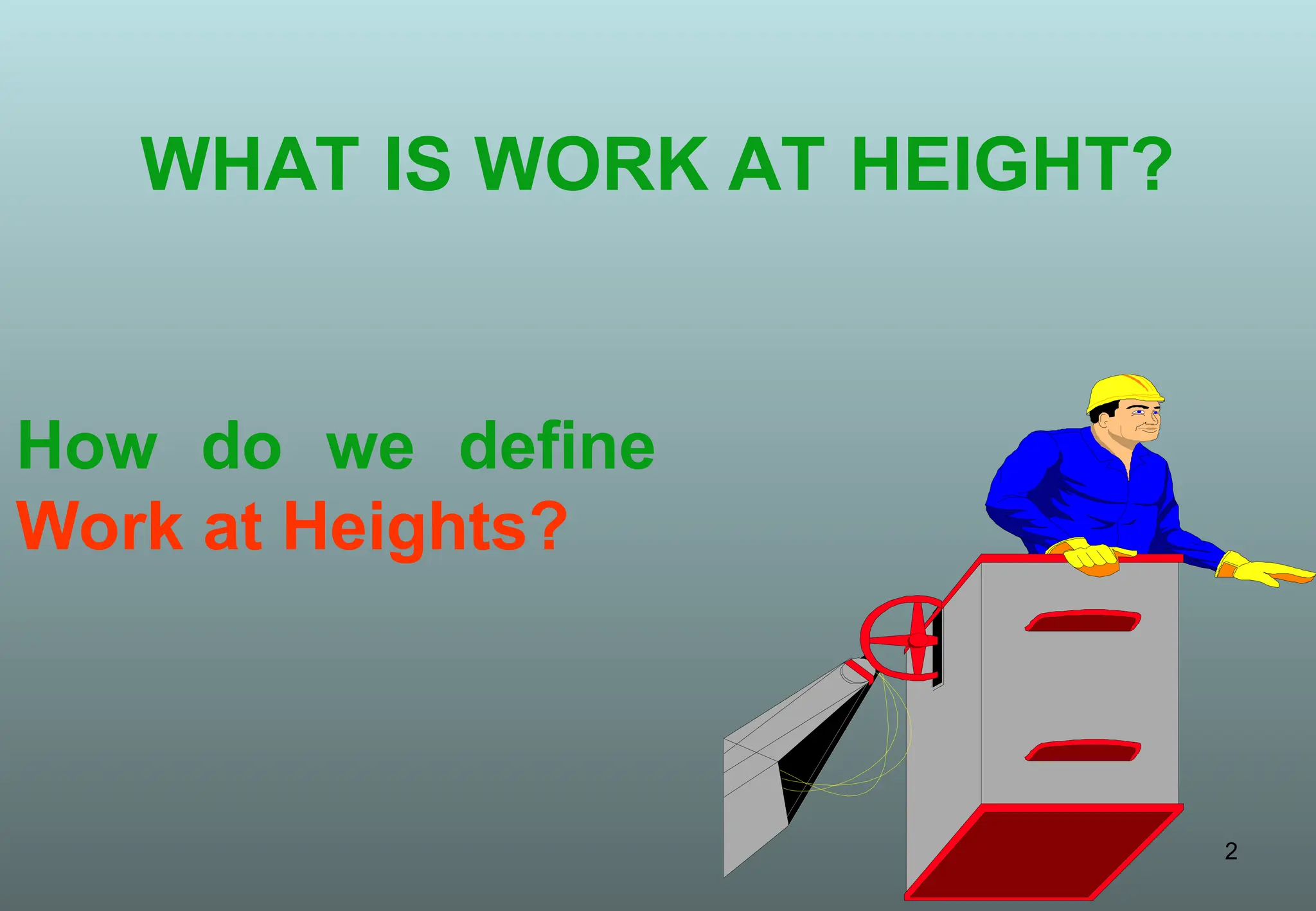 Work at height at industries and PPE.ppt