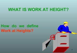 Work at height at industries and PPE.ppt