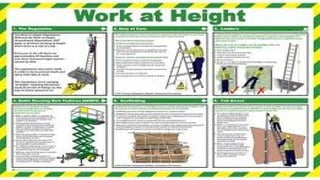 Work at Height PPT..pptx this presentation is for working at height ...