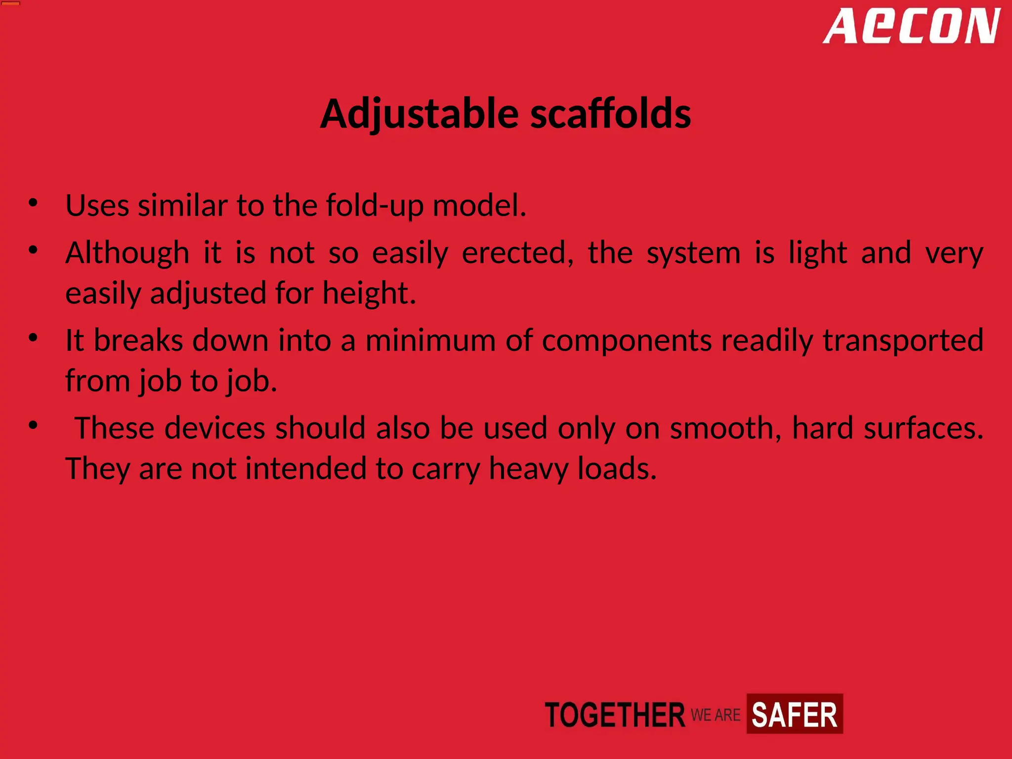 Work at safety aecom height Training AXA | PPTX