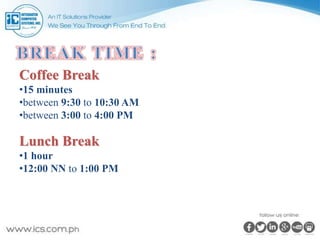 Work attendance | PPTX