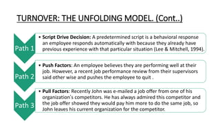 Work attitudes job satisfaction | PPTX