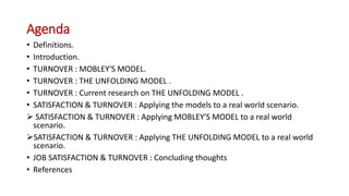 Work attitudes job satisfaction | PPTX