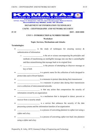 Cryptography Workbook | PDF