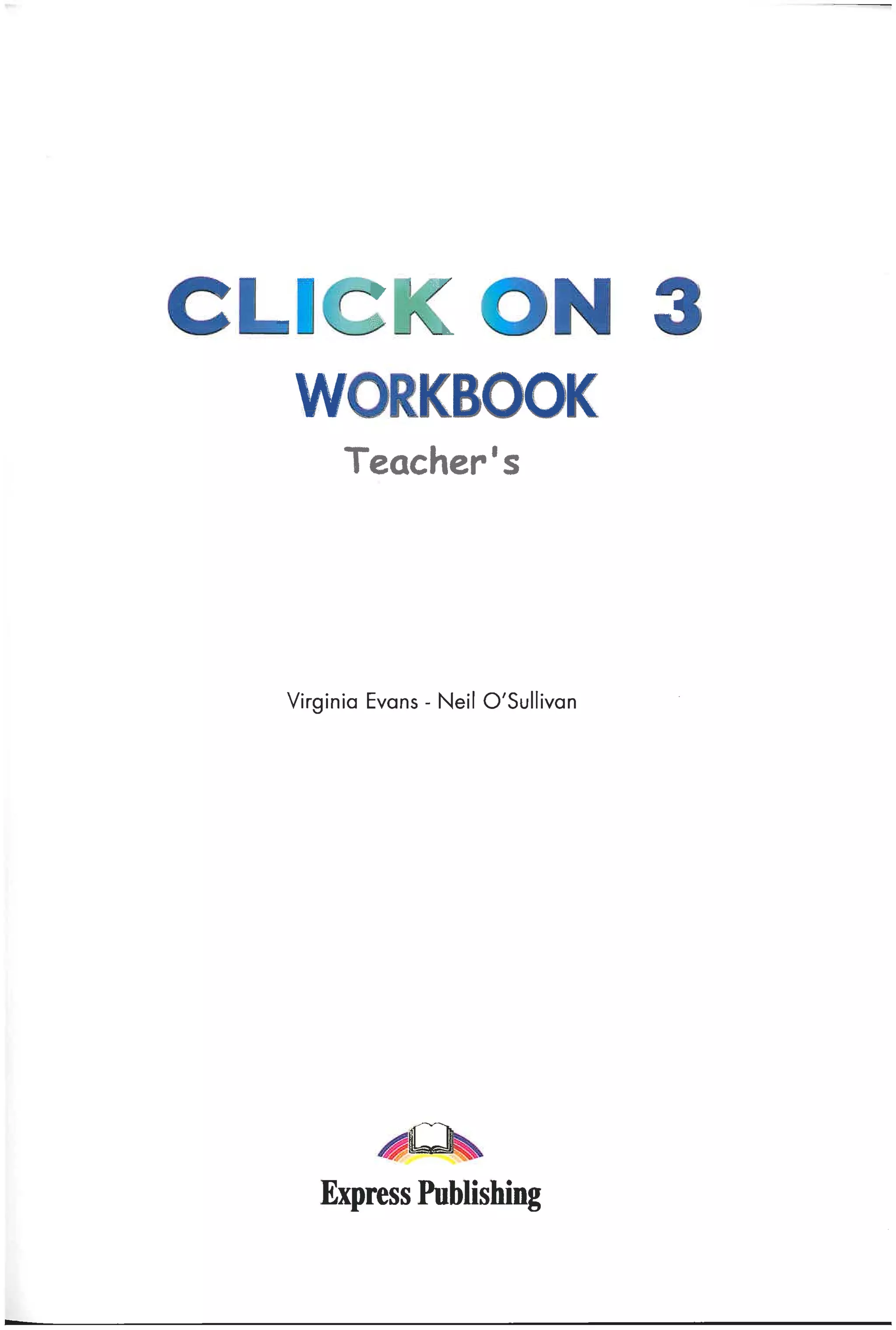 Click on 3 Teacher's workbook | PDF