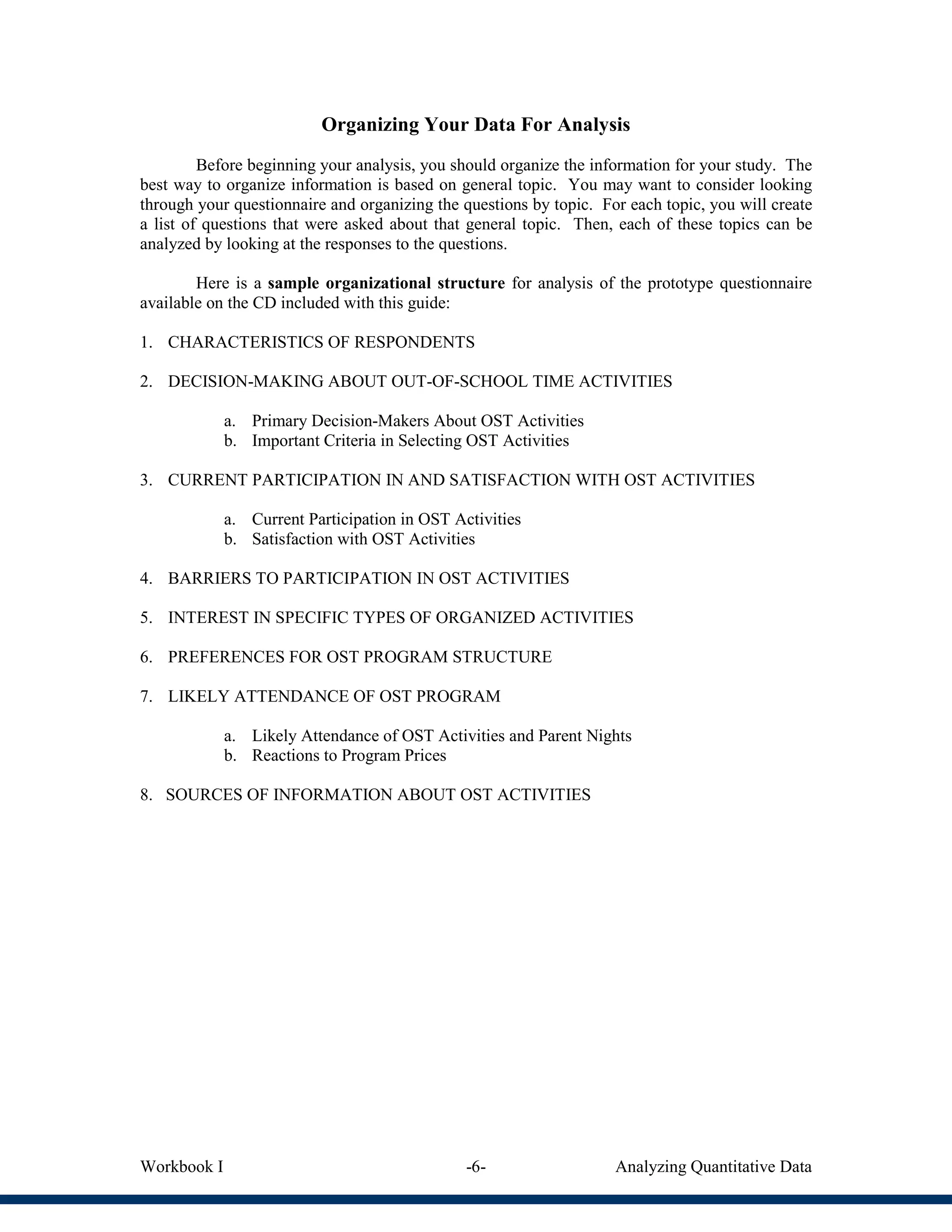 Workbook-I-Quantitative-Analysis. for researcher and other | PDF