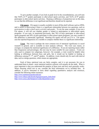 Workbook-I-Quantitative-Analysis. for researcher and other | PDF