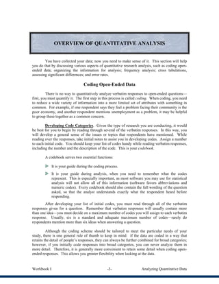 Workbook-I-Quantitative-Analysis. for researcher and other | PDF