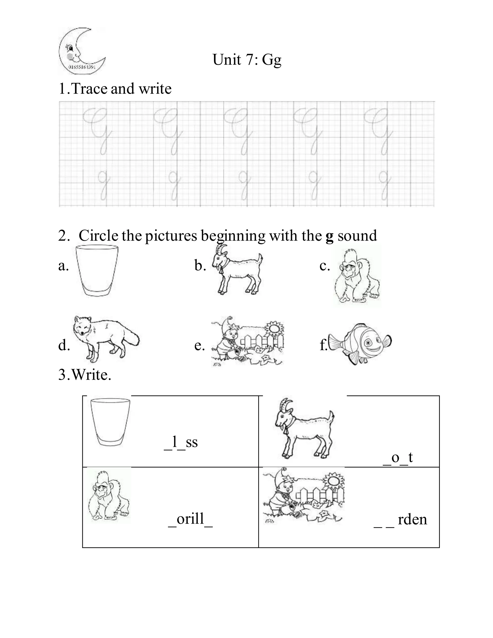 Bài tập TIẾNG ANH cho sách MY PHONICS GRADE 1 | DOCX