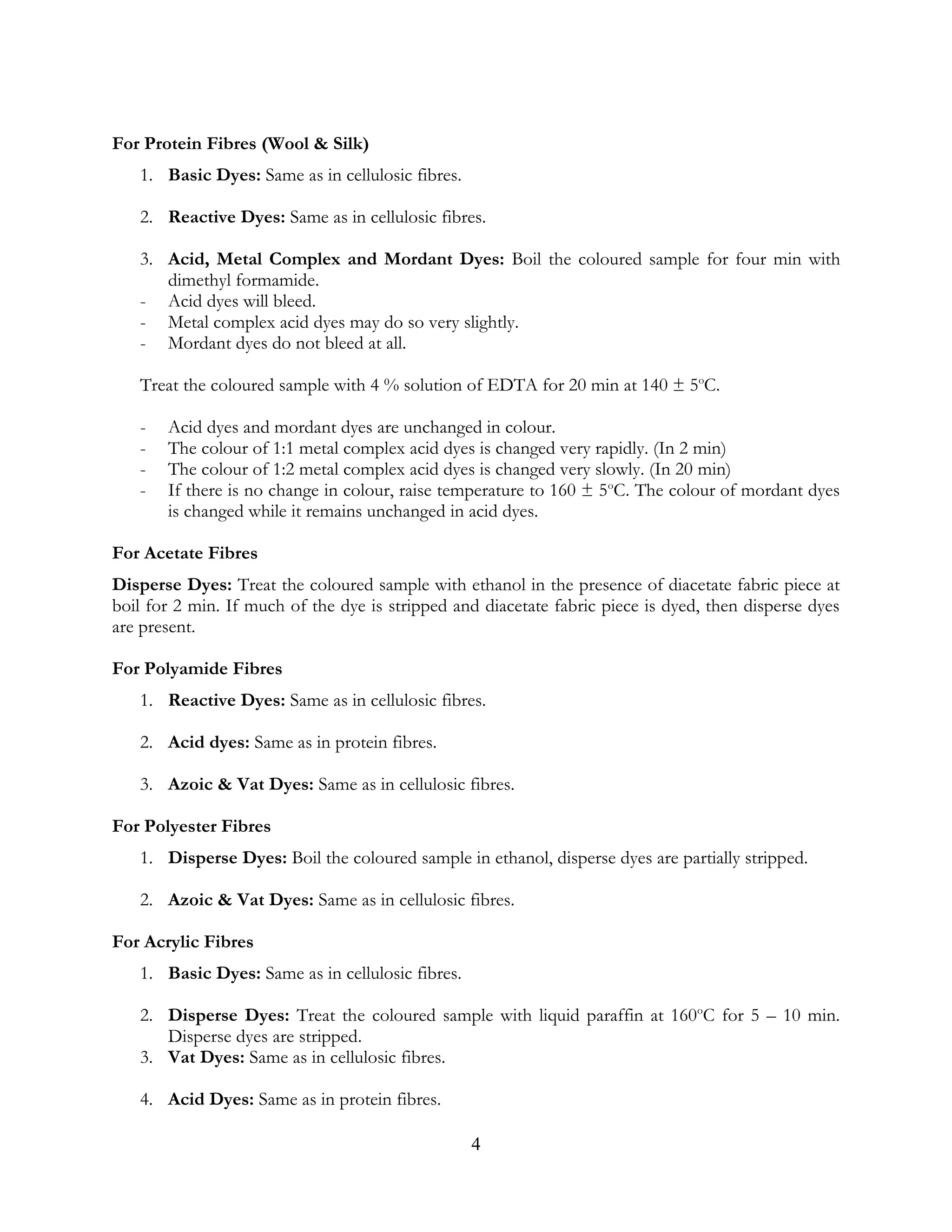 Workbook - Textile Dyes and Dyeing - 19TE39 | PDF