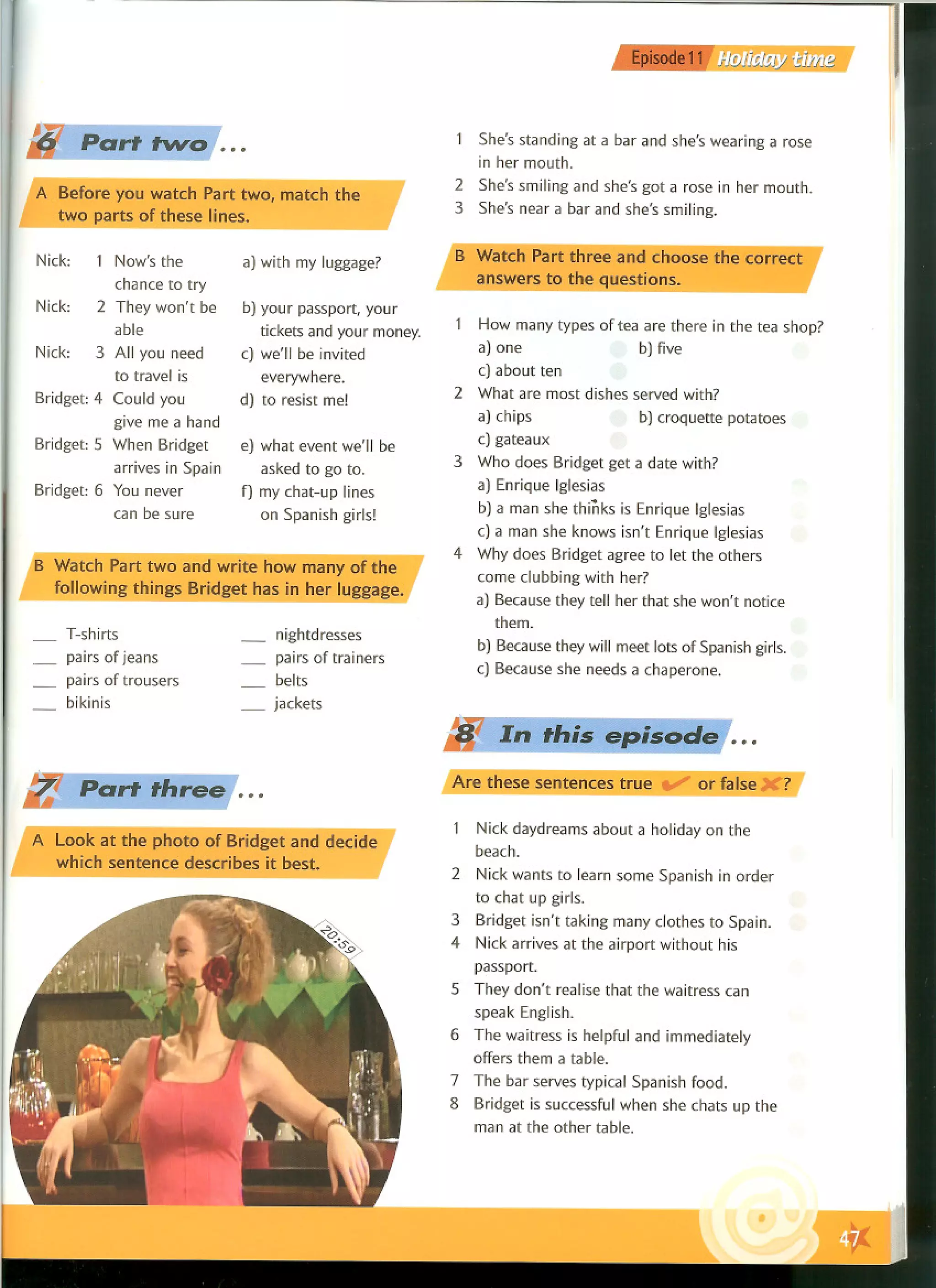 Extra English - Work book 1 | PDF