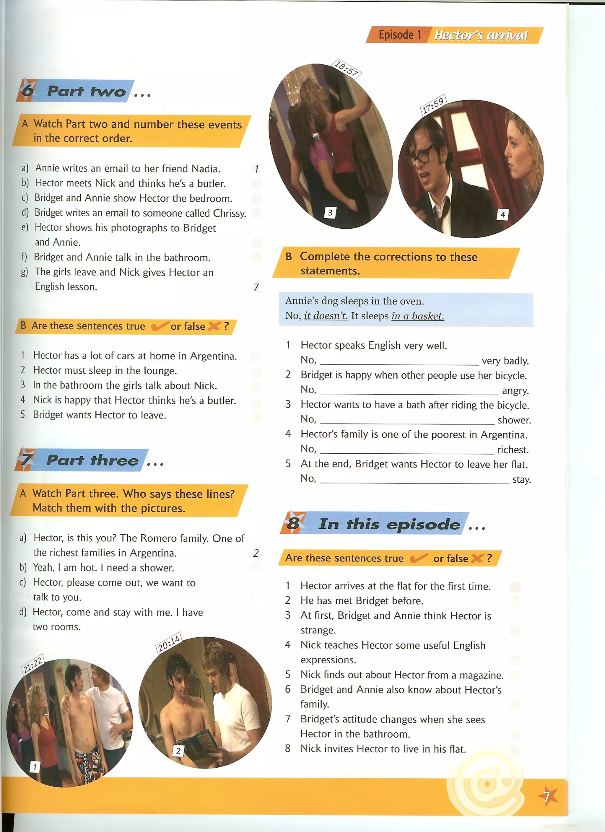 Extra English - Work book 1 | PDF