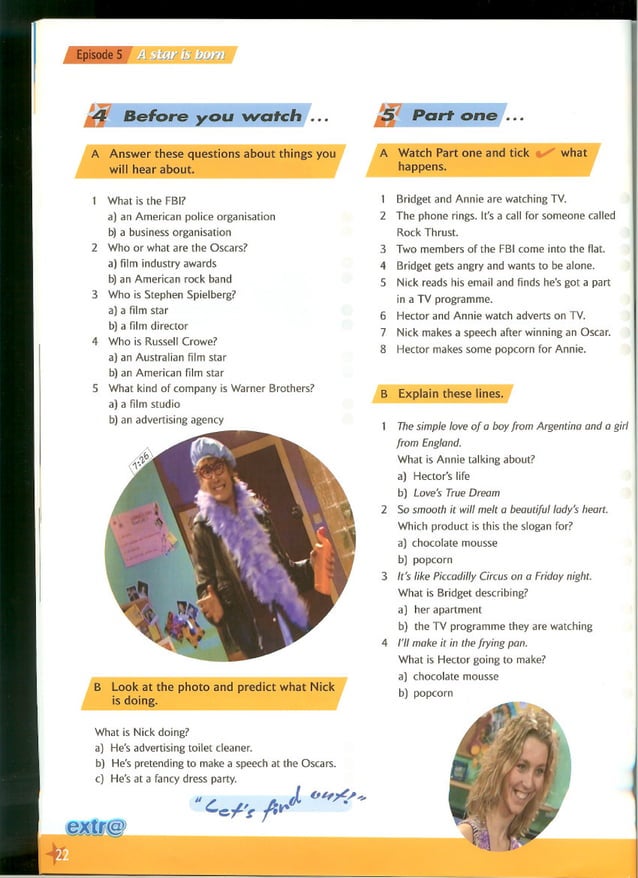 Extra English - Work book 1 | PDF | Books and Literature