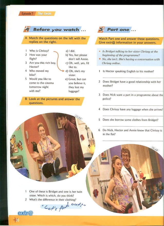 Extra English - Work book 1 | PDF | Books and Literature