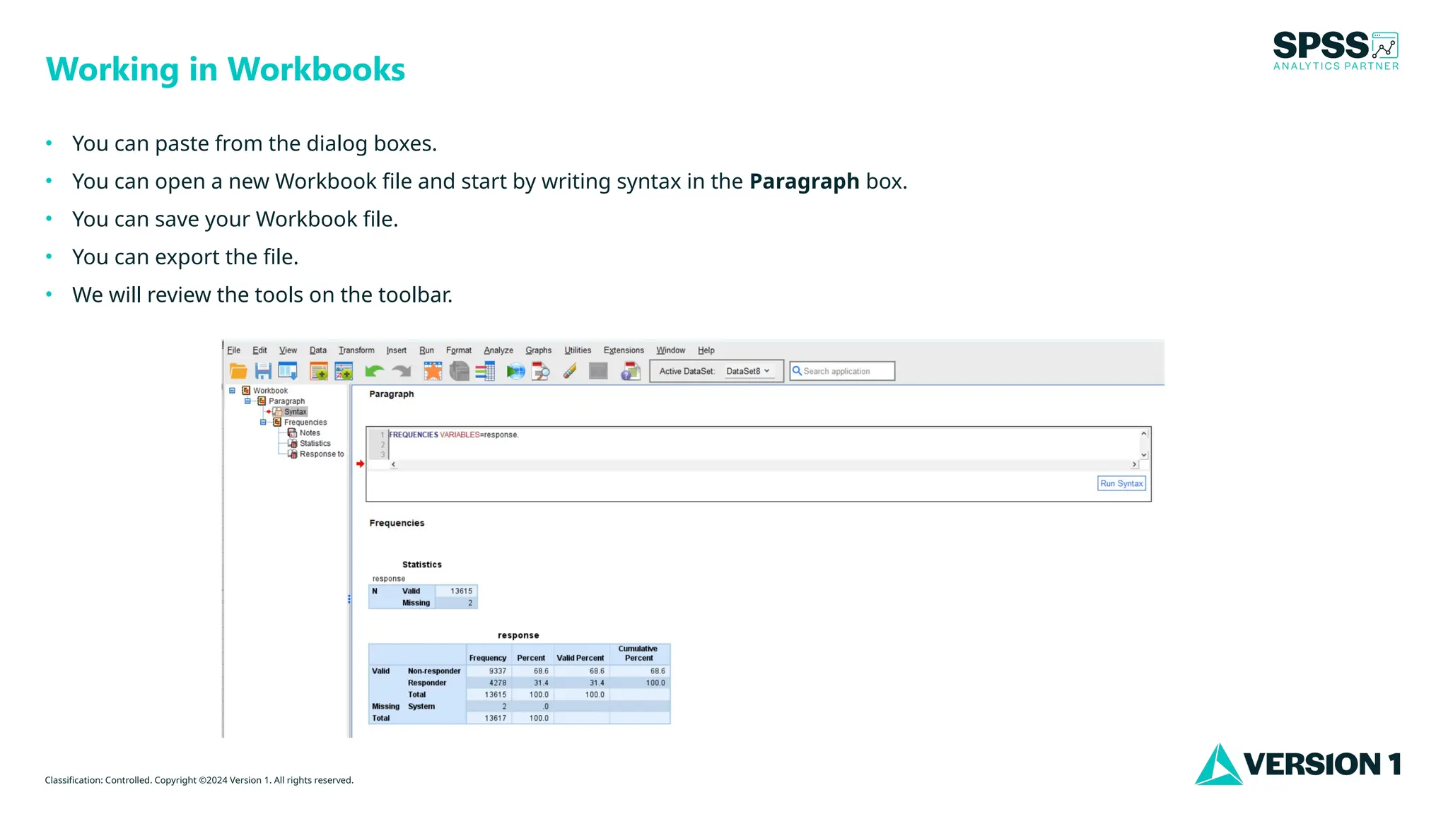 Workbook Mode in IBM SPSS Statistics.pptx Workbook Mode in IBM SPSS Statistics.pptx