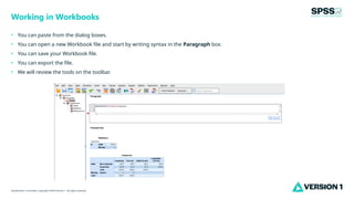 Workbook Mode in IBM SPSS Statistics.pptx