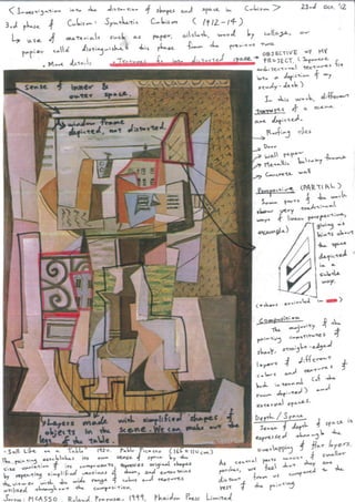 Visual Art Workbook pages (International Baccalaureate) | PDF | Free ...