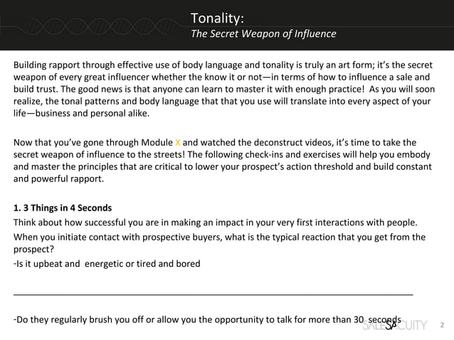 Workbook tonality | PPT | Family and Relationships