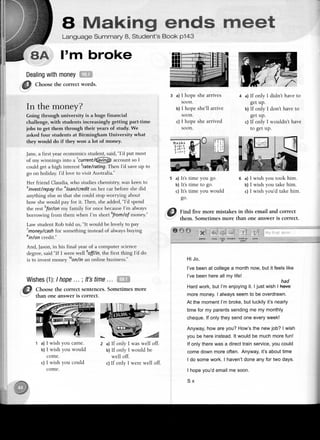 Workbook unit 8 a | PDF