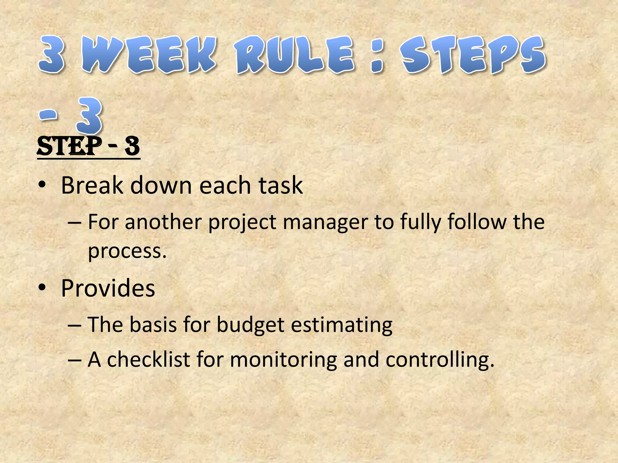 Work breakdown structure | PPTX