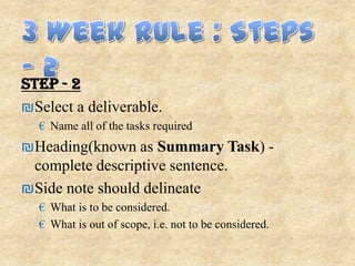 Work breakdown structure | PPTX