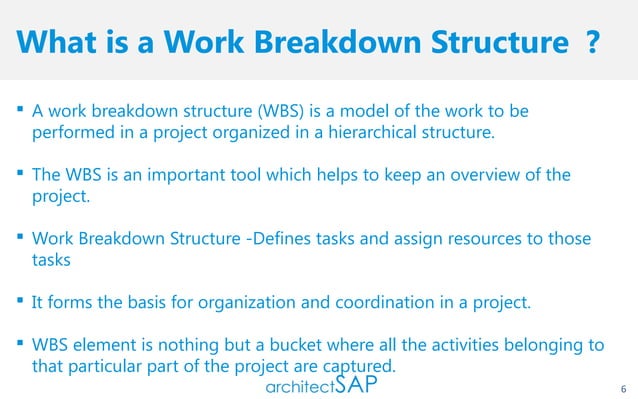 WBS Structure –Essential Element In Project Management | PPT