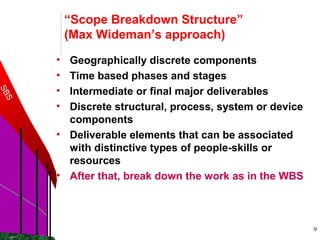 Work breakdownstructure | PPT | Home Improvement | Home & Garden