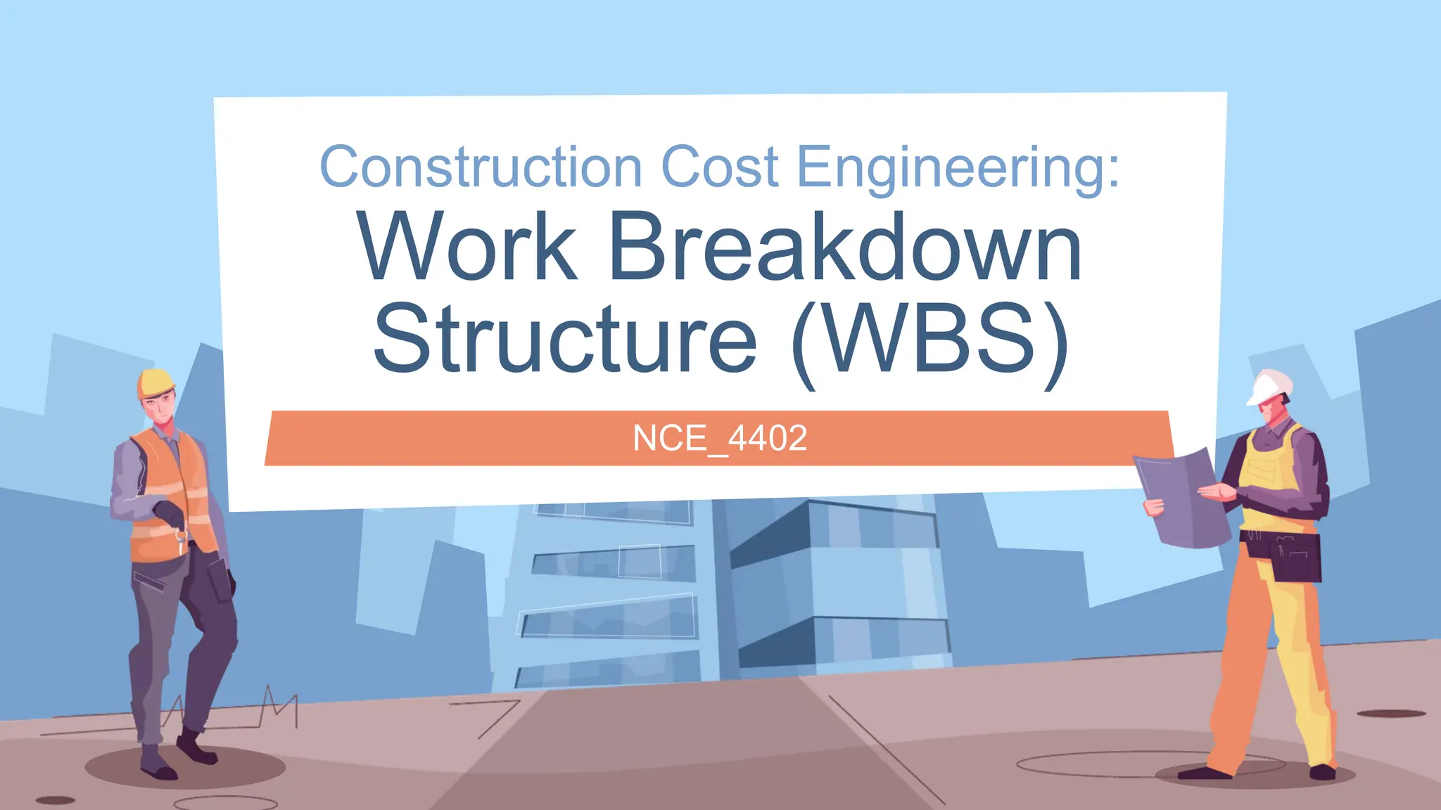 Work Breakdown Structure of Construction Work | PDF