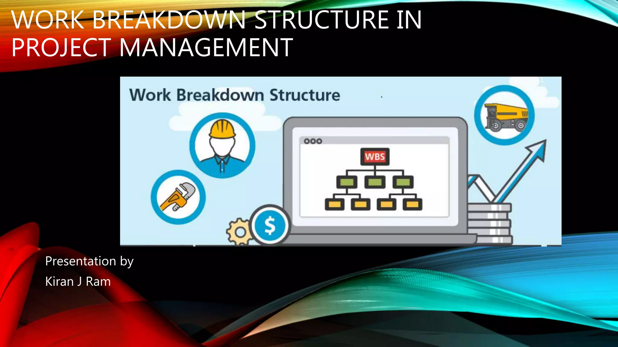 Work breakdown structure in project management ppt by kiran j | PPTX
