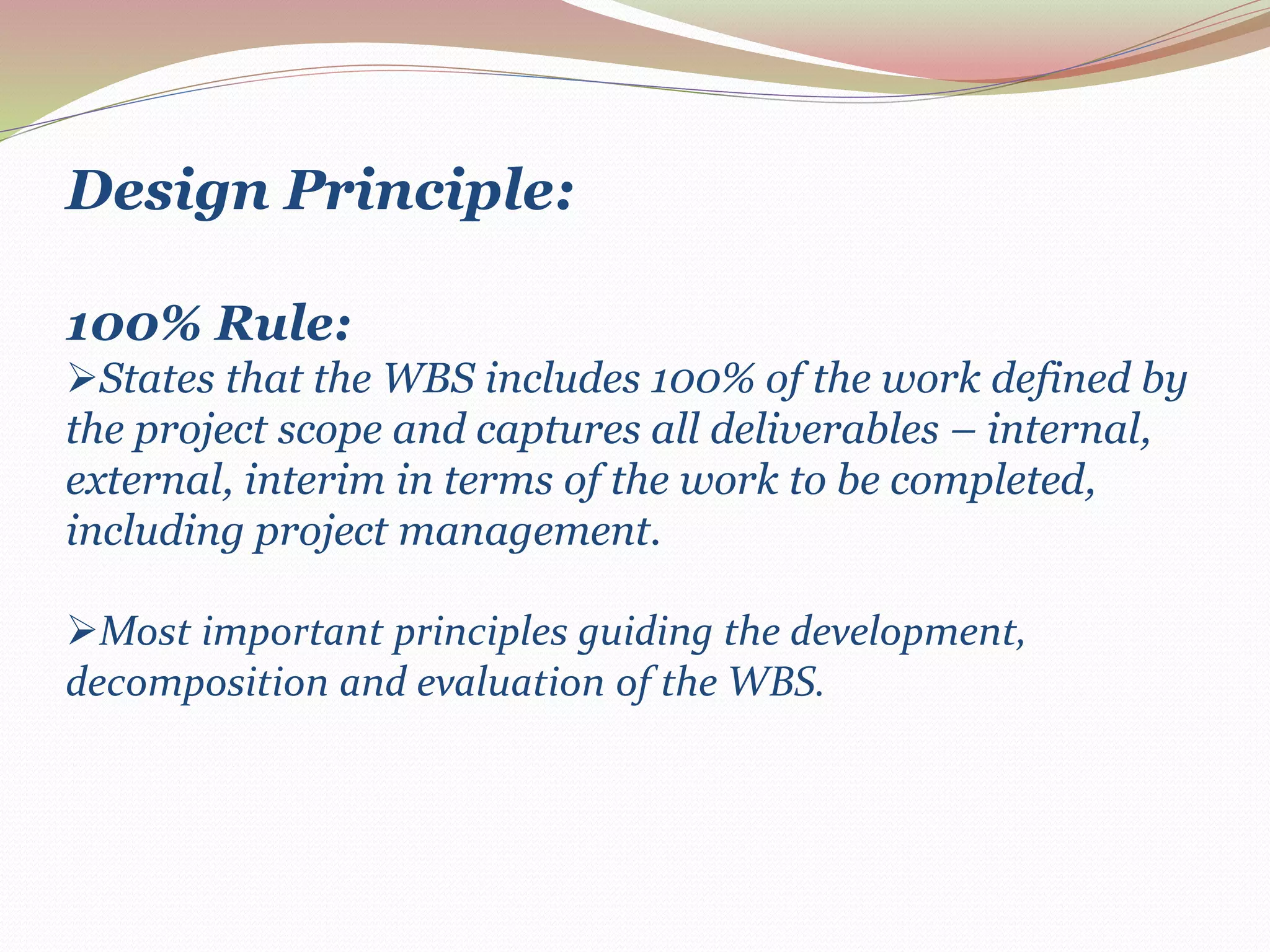 Work breakdown structure (wbs) | PPTX