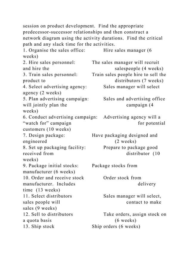 Work Breakdown Structure (WBS) ActivityYour organisati.docx