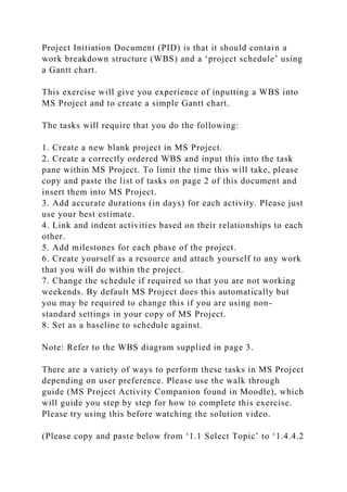 Work Breakdown Structure (WBS) ActivityYour organisati.docx
