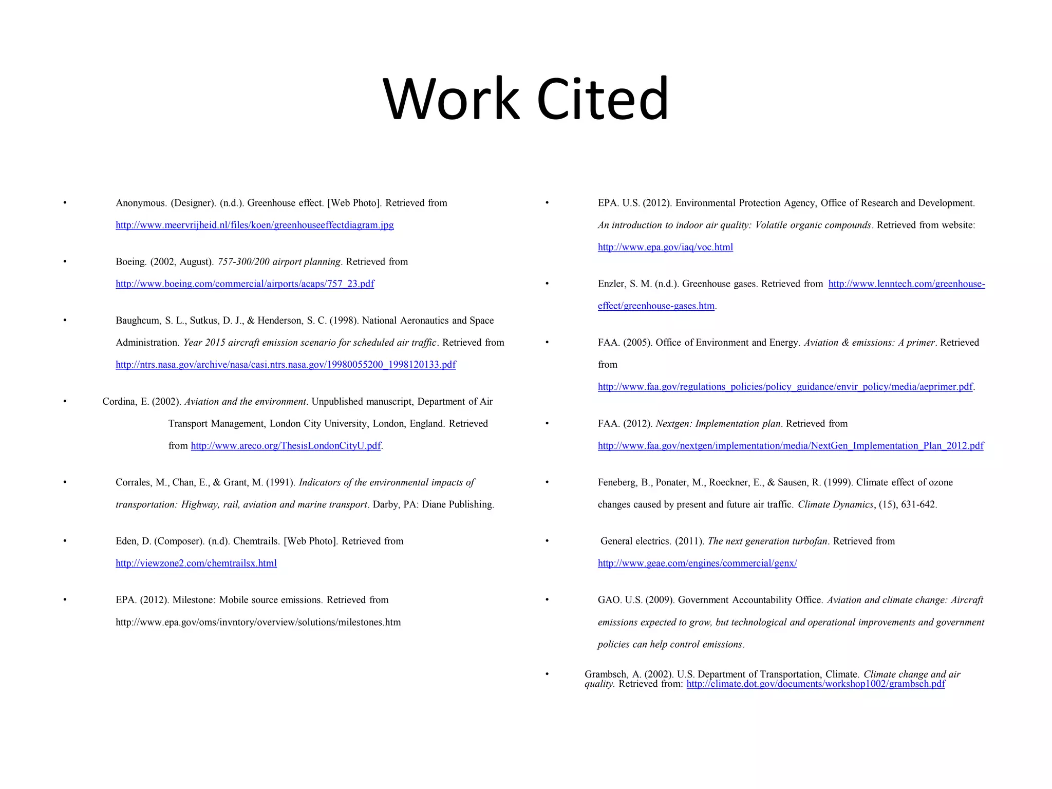 Work cited | PPT